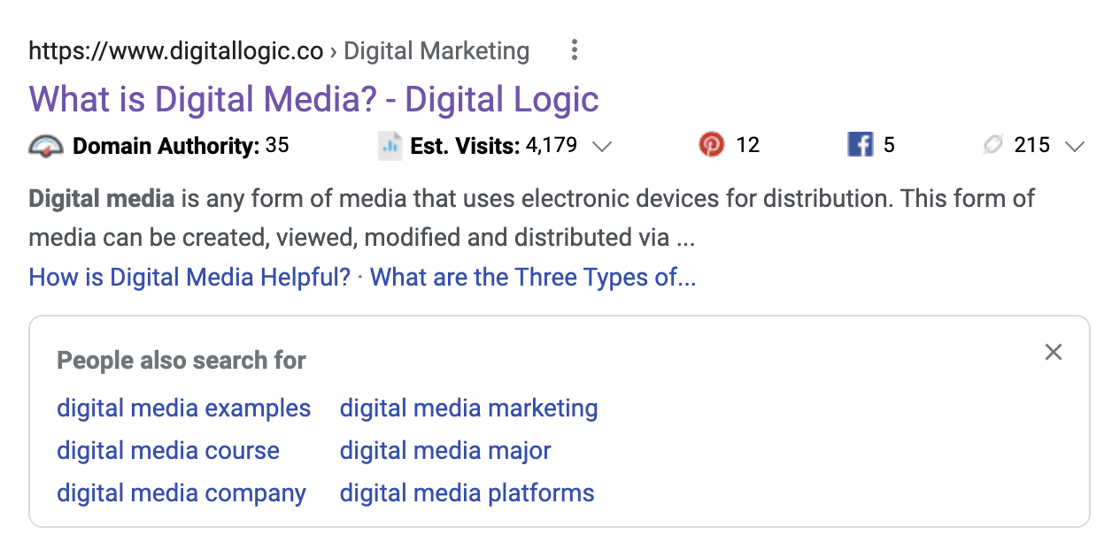How to Use Google's "People Also Search For" to Help Your SEO